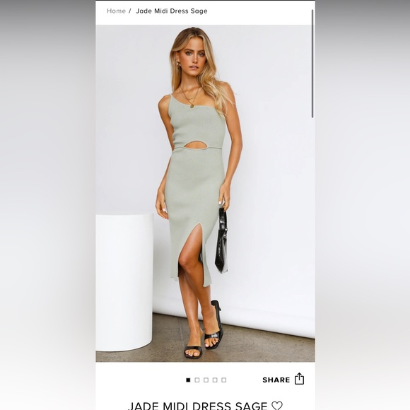 Hello Molly | Dresses | Hello Molly Jade Midi Dress | Poshmark